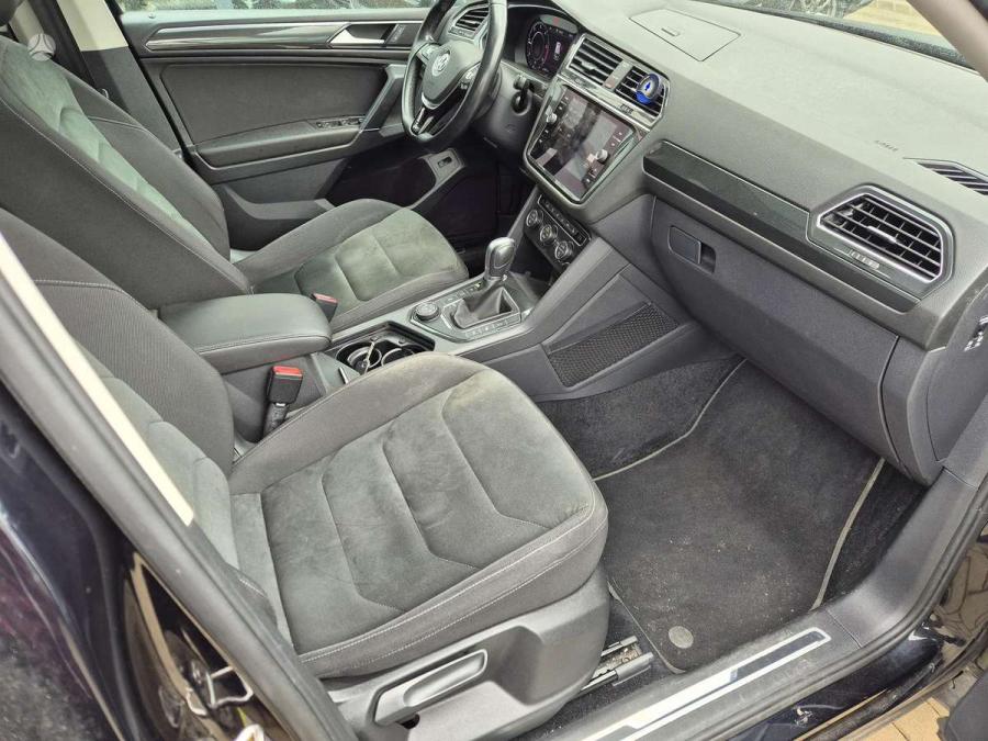 Черный Фольксваген Tiguan Allspace 2018 в Вильнюс, объемом двигателя 1.97 л и пробегом 369 тыс. км за 11500 €, фото 11 на AUTOMOTO.COM.LV