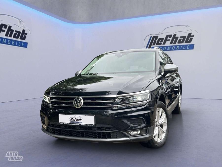 Black Volkswagen Tiguan Allspace 2019 in Kaunas, with an engine capacity of 2.00 L and mileage of 74 thousand km for 29507 €, photo 1 on AUTOMOTO.COM.LV