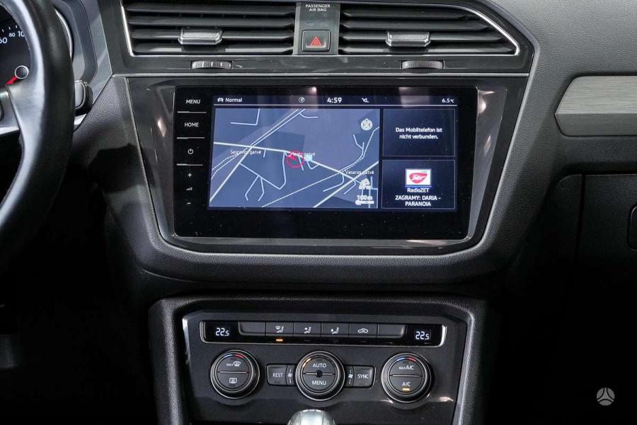 Melns Volkswagen Tiguan Allspace 2019 Marijampole, ar dzinēja tilpumu 1.97 L un nobraukumu 200 tūkst. km par 14950 €, foto 23 vietnē AUTOMOTO.COM.LV