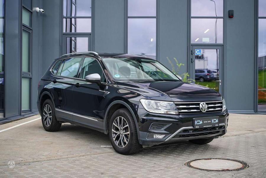 Черный Фольксваген Tiguan Allspace 2019 в Каунас, объемом двигателя 1.97 л и пробегом 200 тыс. км за 14950 €, фото 1 на AUTOMOTO.COM.LV
