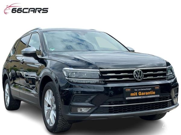 Black Volkswagen Tiguan Allspace 2021 in Kaunas, with an engine capacity of 1.50 L and mileage of 33 thousand km for 32473 €, photo 4 on AUTOMOTO.COM.LV