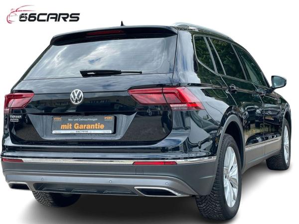 Black Volkswagen Tiguan Allspace 2021 in Kaunas, with an engine capacity of 1.50 L and mileage of 33 thousand km for 32473 €, photo 6 on AUTOMOTO.COM.LV