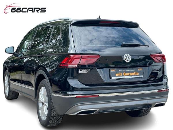 Black Volkswagen Tiguan Allspace 2021 in Kaunas, with an engine capacity of 1.50 L and mileage of 33 thousand km for 32473 €, photo 9 on AUTOMOTO.COM.LV