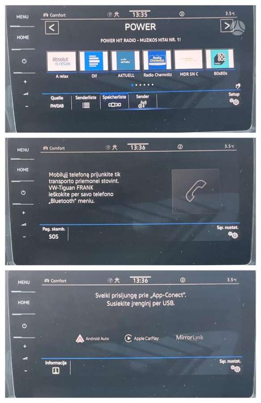 Melns Volkswagen Tiguan Allspace 2021 Kauņa, ar dzinēja tilpumu 1.97 L un nobraukumu 176 tūkst. km par 25500 €, foto 11 vietnē AUTOMOTO.COM.LV