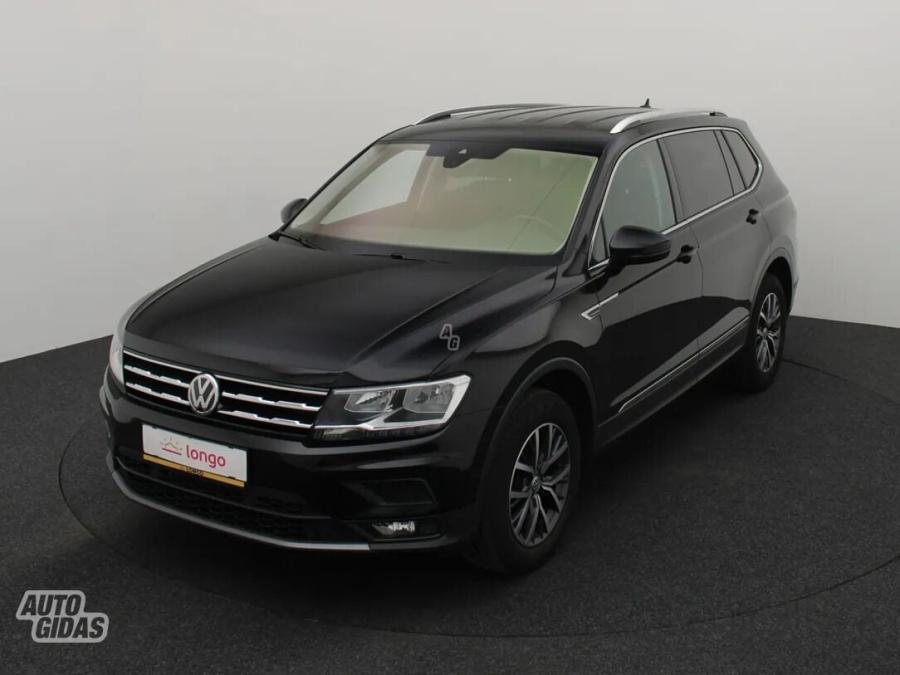 Black Volkswagen Tiguan Allspace 2021 in Vilnius, with an engine capacity of 2.00 L and mileage of 191 thousand km for 19499 €, photo 1 on AUTOMOTO.COM.LV