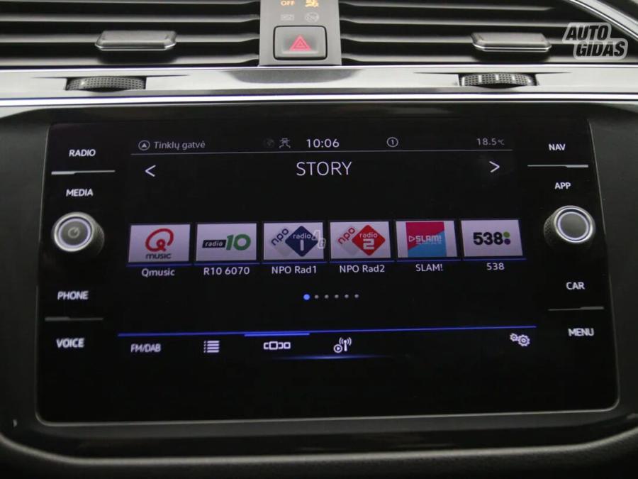 Black Volkswagen Tiguan Allspace 2021 in Vilnius, with an engine capacity of 2.00 L and mileage of 191 thousand km for 19499 €, photo 22 on AUTOMOTO.COM.LV