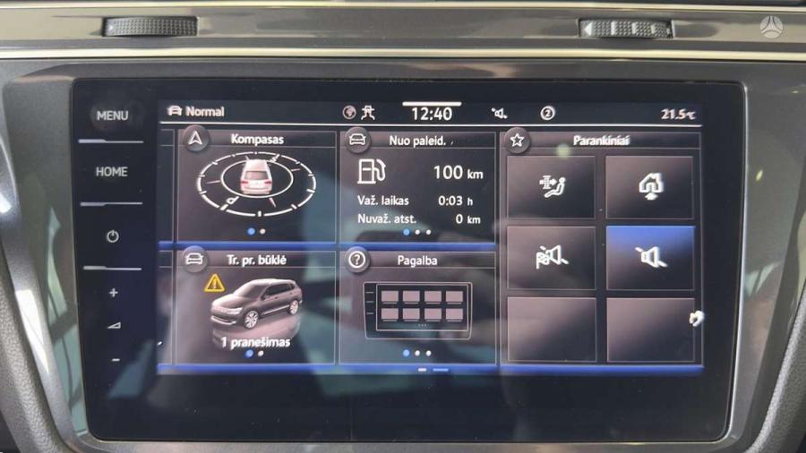 Черный Фольксваген Tiguan Allspace 2021 в Мариямполе, объемом двигателя 1.50 л и пробегом 204 тыс. км за 19999 €, фото 30 на AUTOMOTO.COM.LV