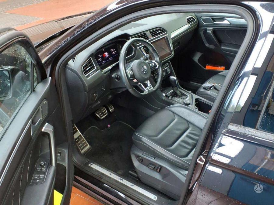 Черный Фольксваген Tiguan Allspace 2021 в Вильнюс, объемом двигателя 1.97 л и пробегом 200 тыс. км за 22100 €, фото 9 на AUTOMOTO.COM.LV