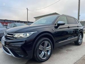Melns Volkswagen Tiguan Allspace 2021 Viļņa, ar dzinēja tilpumu 2.00 L un nobraukumu 148 tūkst. km par 22800 €, foto  vietnē AUTOMOTO.COM.LV