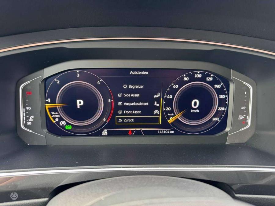 Melns Volkswagen Tiguan Allspace 2021 Viļņa, ar dzinēja tilpumu 2.00 L un nobraukumu 148 tūkst. km par 22800 €, foto 20 vietnē AUTOMOTO.COM.LV