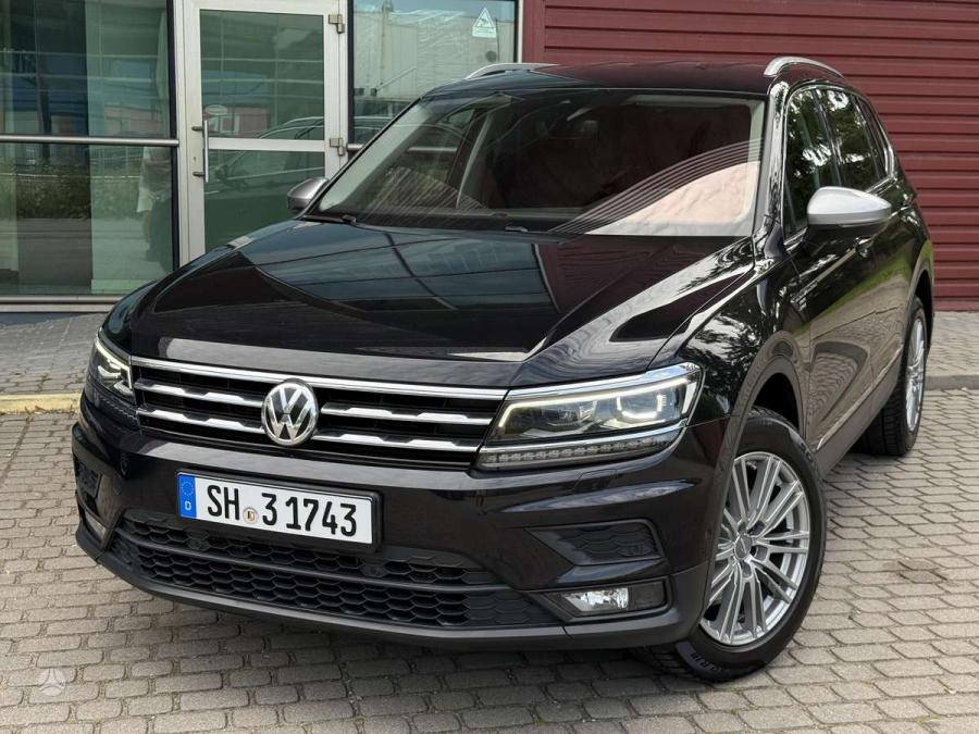 Melns Volkswagen Tiguan Allspace 2021 Klaipėda, ar dzinēja tilpumu 1.97 L un nobraukumu 225 tūkst. km par 18800 €, foto 5 vietnē AUTOMOTO.COM.LV