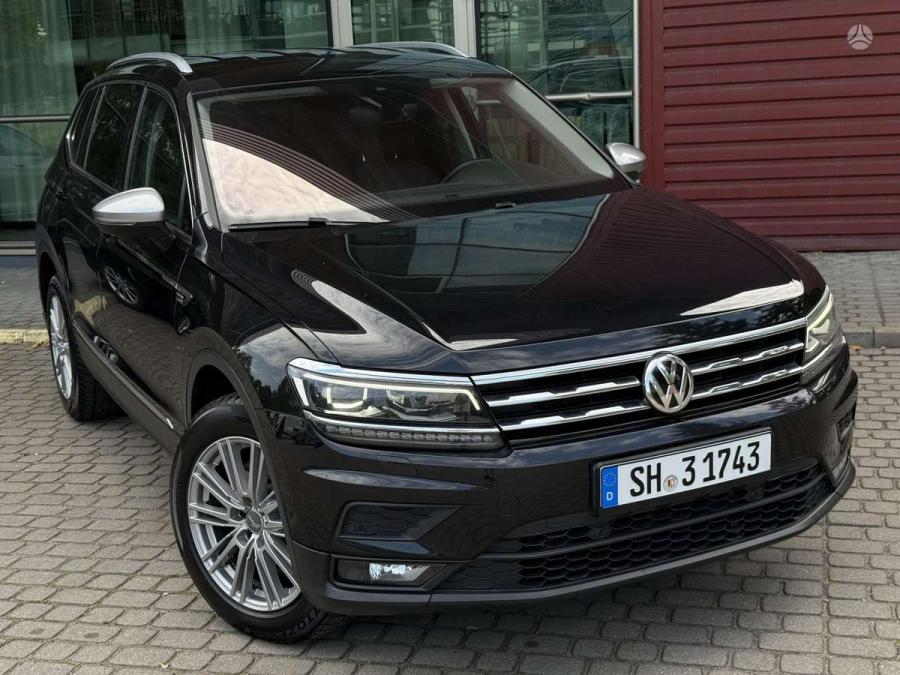 Melns Volkswagen Tiguan Allspace 2021 Klaipėda, ar dzinēja tilpumu 1.97 L un nobraukumu 225 tūkst. km par 18800 €, foto 8 vietnē AUTOMOTO.COM.LV