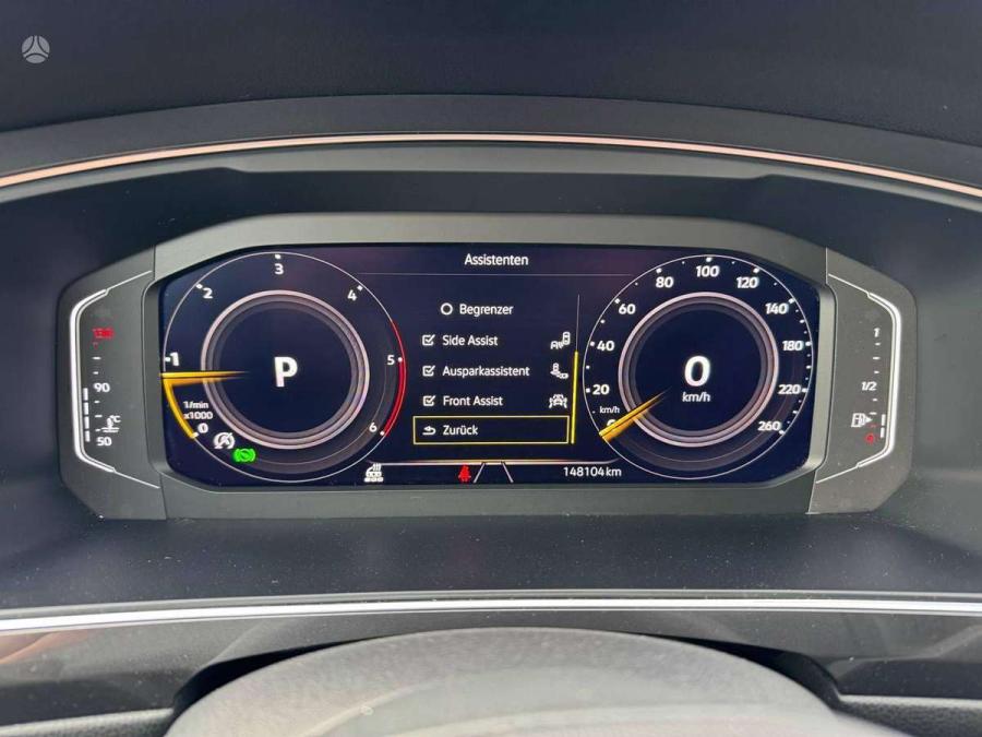 Melns Volkswagen Tiguan Allspace 2021 Viļņa, ar dzinēja tilpumu 2.00 L un nobraukumu 148 tūkst. km par 22400 €, foto 20 vietnē AUTOMOTO.COM.LV
