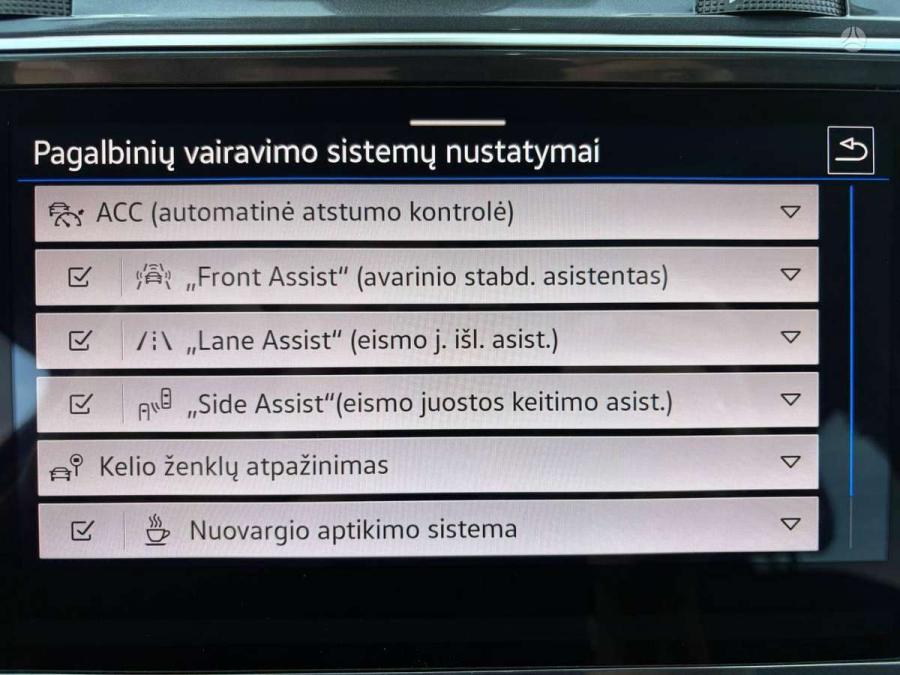 Черный Фольксваген Tiguan Allspace 2021 в Вильнюс, объемом двигателя 1.97 л и пробегом 179 тыс. км за 19600 €, фото 22 на AUTOMOTO.COM.LV