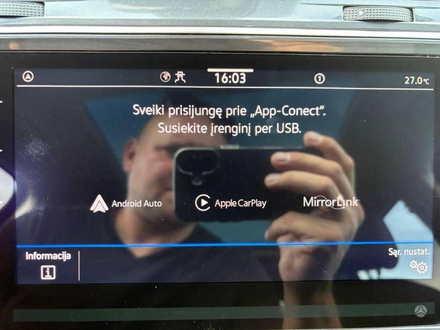 Черный Фольксваген Tiguan Allspace 2021 в Вильнюс, объемом двигателя 1.97 л и пробегом 179 тыс. км за 19600 €, фото 25 на AUTOMOTO.COM.LV