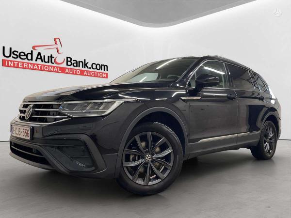 Black Volkswagen Tiguan Allspace 2022 in Marijampole, with an engine capacity of 1.50 L and mileage of 144 thousand km for 25398 €, photo 1 on AUTOMOTO.COM.LV