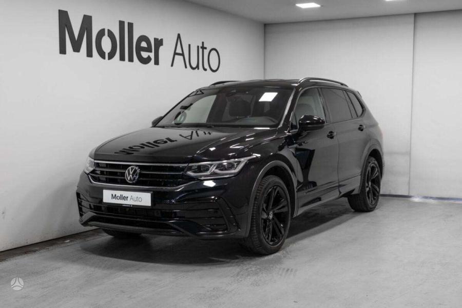 Черный Фольксваген Tiguan Allspace 2022 в Вильнюс, объемом двигателя 2.00 л и пробегом 84 тыс. км за 28950 €, фото 1 на AUTOMOTO.COM.LV