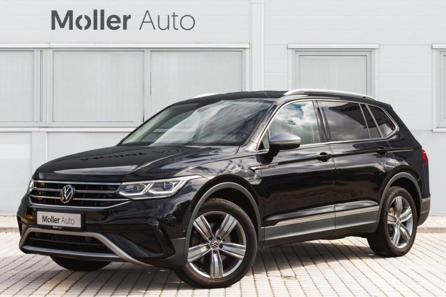 Черный Фольксваген Tiguan Allspace 2022 в Вентспилс, объемом двигателя 2.00 л и пробегом 126 тыс. км за 30500 €, фото 1 на AUTOMOTO.COM.LV