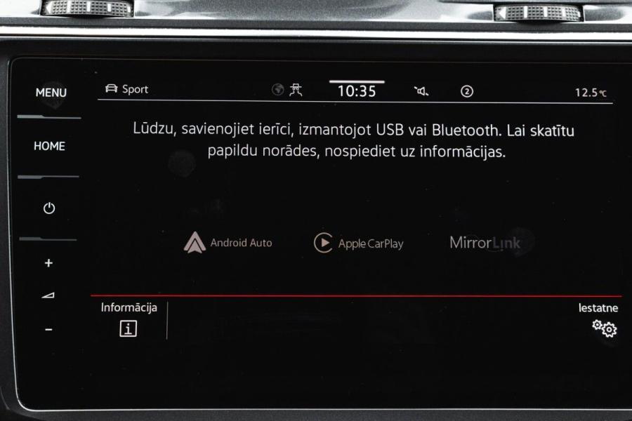 Black Volkswagen Tiguan Allspace 2023 in Ventspils, with an engine capacity of 2.00 L and mileage of 159 thousand km for 27250 €, photo 22 on AUTOMOTO.COM.LV