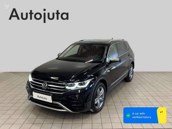 Black Volkswagen Tiguan Allspace 2023 in Kaunas, with an engine capacity of 1.97 L and mileage of 157 thousand km for 26500 €, photo 1 on AUTOMOTO.COM.LV