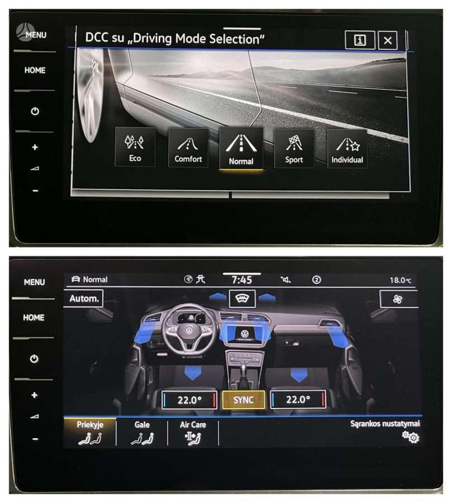 Melns Volkswagen Tiguan Allspace 2023 Kauņa, ar dzinēja tilpumu 1.97 L un nobraukumu 157 tūkst. km par 26500 €, foto 13 vietnē AUTOMOTO.COM.LV