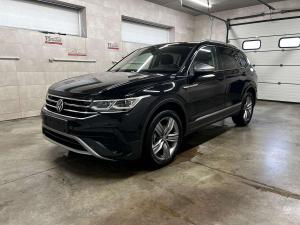 Melns Volkswagen Tiguan Allspace 2023 Marijampole, ar dzinēja tilpumu 2.00 L un nobraukumu 33 tūkst. km par 31932 €, foto  vietnē AUTOMOTO.COM.LV