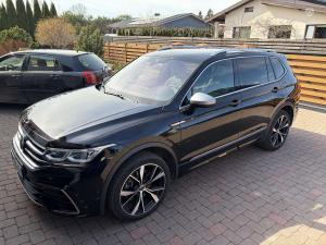 Black Volkswagen Tiguan Allspace 2024 in Klaipeda, with an engine capacity of 2.00 L and mileage of 43 thousand km for 38000 €, photo  on AUTOMOTO.COM.LV
