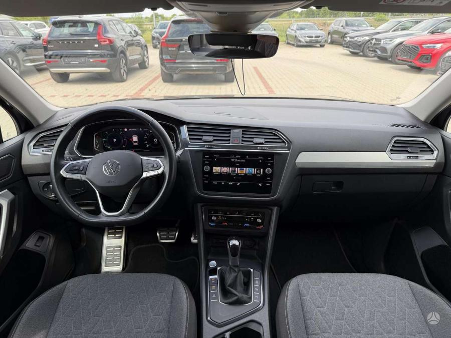 Черный Фольксваген Tiguan Allspace 2024 в Шяуляй, объемом двигателя 1.97 л и пробегом 175 тыс. км за 27990 €, фото 16 на AUTOMOTO.COM.LV