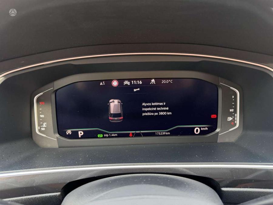 Черный Фольксваген Tiguan Allspace 2024 в Шяуляй, объемом двигателя 1.97 л и пробегом 175 тыс. км за 27990 €, фото 22 на AUTOMOTO.COM.LV