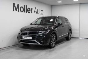 Melns Volkswagen Tiguan Allspace 2024 Viļņa, ar dzinēja tilpumu 2.00 L un nobraukumu 25 tūkst. km par 30950 €, foto  vietnē AUTOMOTO.COM.LV