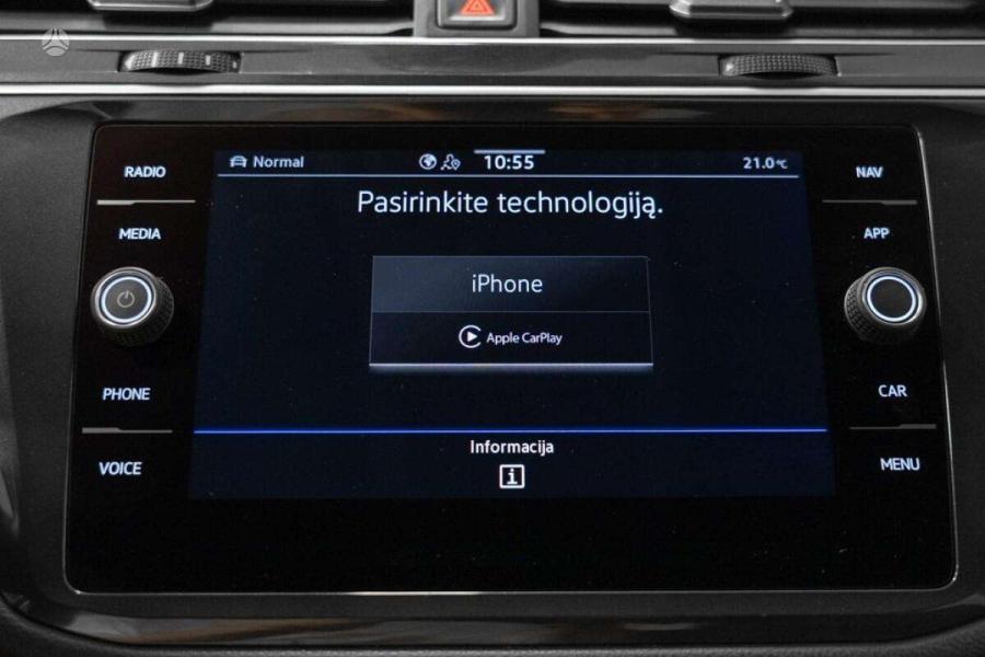 Melns Volkswagen Tiguan Allspace 2024 Viļņa, ar dzinēja tilpumu 2.00 L un nobraukumu 25 tūkst. km par 30950 €, foto 19 vietnē AUTOMOTO.COM.LV