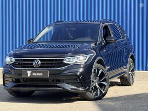 Melns Volkswagen Tiguan Allspace 2024 Kauņa, ar dzinēja tilpumu 1.98 L un nobraukumu 107 tūkst. km par 36500 €, foto 1 vietnē AUTOMOTO.COM.LV