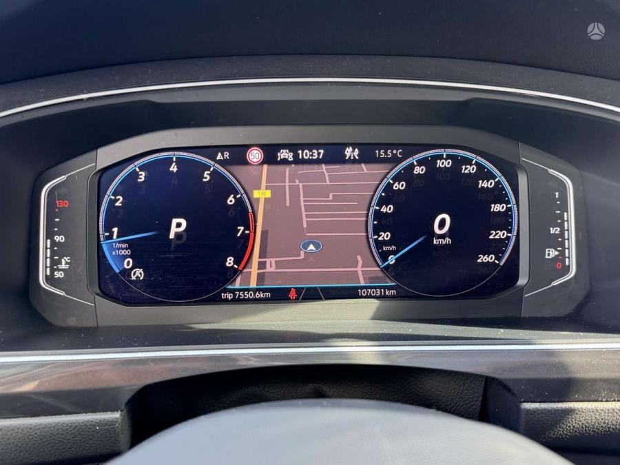 Melns Volkswagen Tiguan Allspace 2024 Kauņa, ar dzinēja tilpumu 1.98 L un nobraukumu 107 tūkst. km par 36500 €, foto 20 vietnē AUTOMOTO.COM.LV