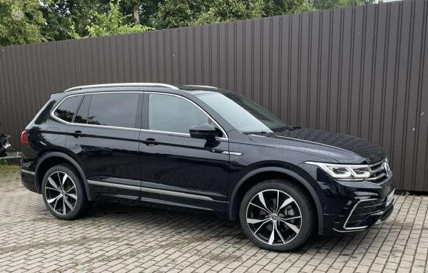 Черный Фольксваген Tiguan Allspace 2022 в Утена, объемом двигателя 2.00 л и пробегом 25 тыс. км за 23500 €, фото 2 на AUTOMOTO.COM.LV