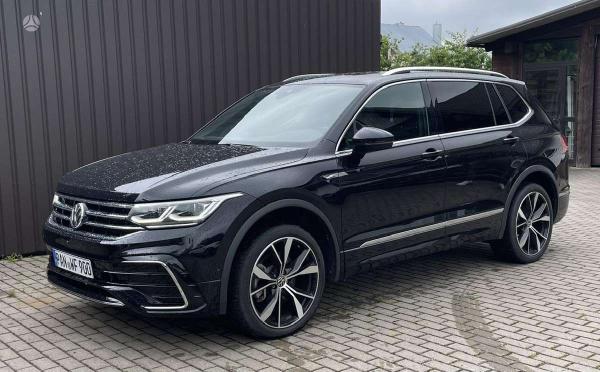 Черный Фольксваген Tiguan Allspace 2022 в Утена, объемом двигателя 2.00 л и пробегом 25 тыс. км за 23500 €, фото 3 на AUTOMOTO.COM.LV