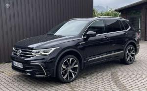Черный Фольксваген Tiguan Allspace 2022 в Утена, объемом двигателя 2.00 л и пробегом 25 тыс. км за 23500 €, фото 4 на AUTOMOTO.COM.LV