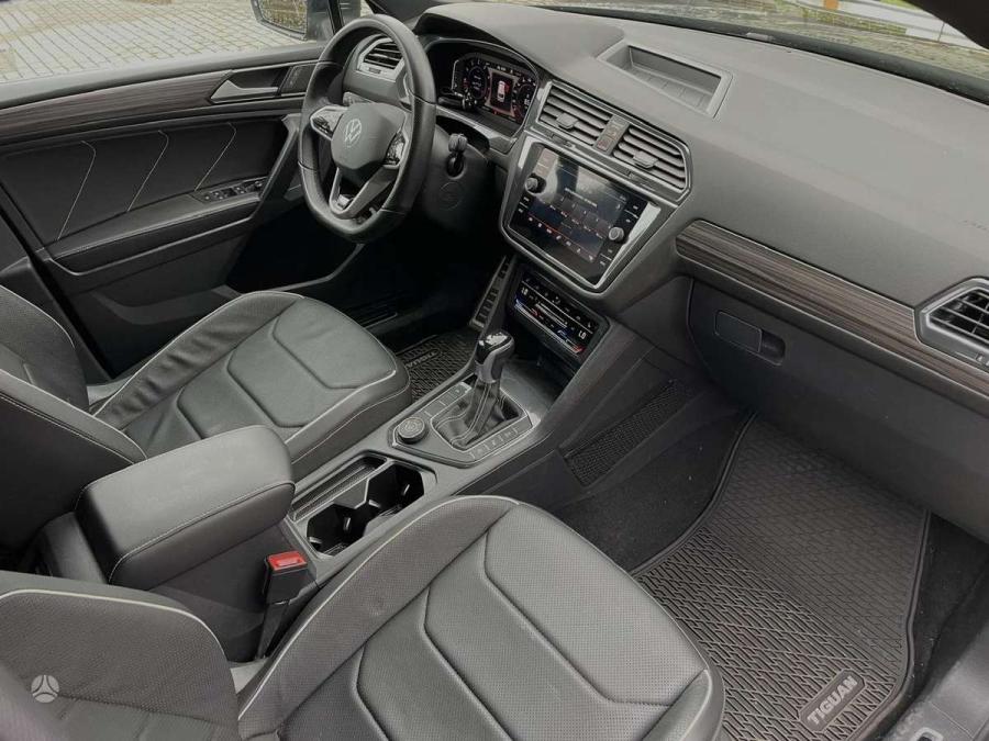 Черный Фольксваген Tiguan Allspace 2022 в Утена, объемом двигателя 2.00 л и пробегом 25 тыс. км за 23500 €, фото 7 на AUTOMOTO.COM.LV