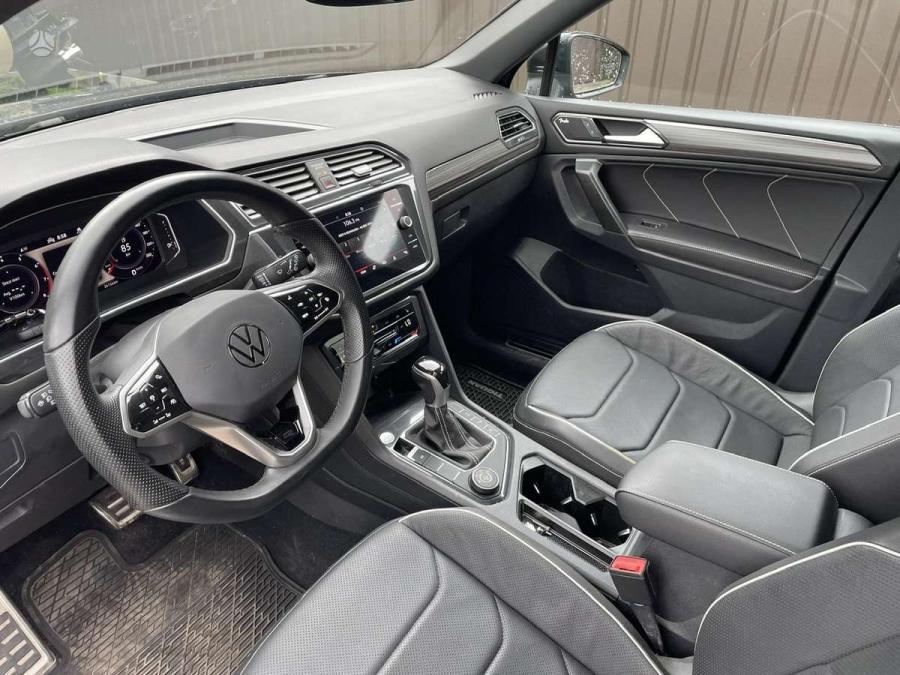 Черный Фольксваген Tiguan Allspace 2022 в Утена, объемом двигателя 2.00 л и пробегом 25 тыс. км за 23500 €, фото 8 на AUTOMOTO.COM.LV