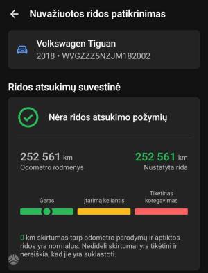 Zils Volkswagen Tiguan Allspace 2018 Jonava, ar dzinēja tilpumu 2.00 L un nobraukumu 253 tūkst. km par 18000 €, foto 49 vietnē AUTOMOTO.COM.LV