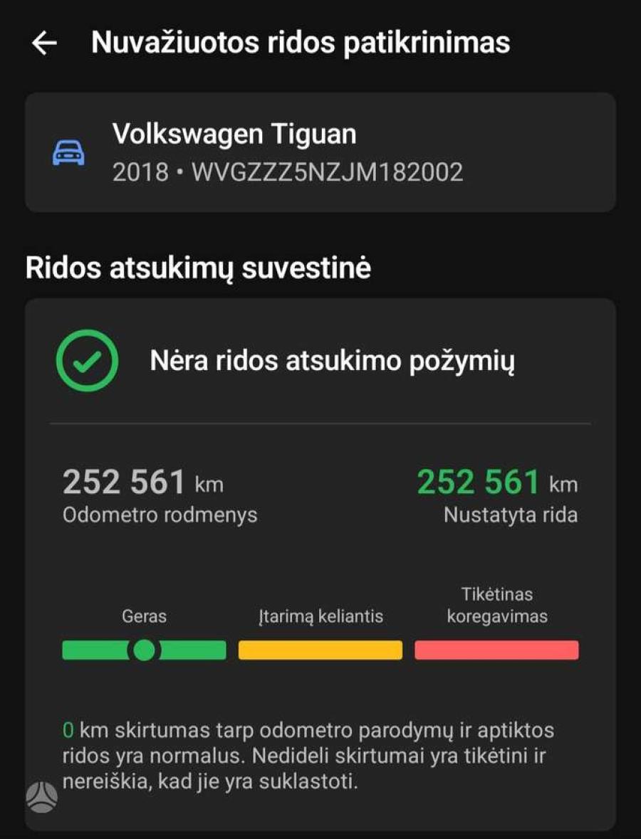 Zils Volkswagen Tiguan Allspace 2018 Jonava, ar dzinēja tilpumu 2.00 L un nobraukumu 253 tūkst. km par 18000 €, foto 49 vietnē AUTOMOTO.COM.LV