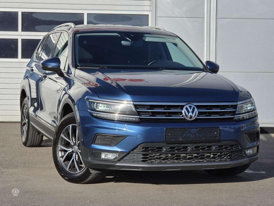 Zils Volkswagen Tiguan Allspace 2018 Jonava, ar dzinēja tilpumu 2.00 L un nobraukumu 253 tūkst. km par 16500 €, foto 6 vietnē AUTOMOTO.COM.LV