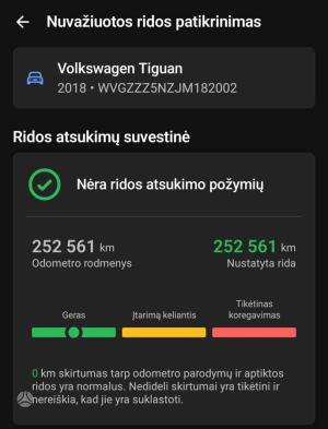 Zils Volkswagen Tiguan Allspace 2018 Jonava, ar dzinēja tilpumu 2.00 L un nobraukumu 253 tūkst. km par 16500 €, foto 51 vietnē AUTOMOTO.COM.LV