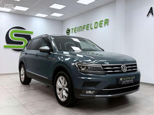 Blue Volkswagen Tiguan Allspace 2019 in Kaunas, with an engine capacity of 2.00 L and mileage of 59 thousand km for 32690 €, photo 1 on AUTOMOTO.COM.LV