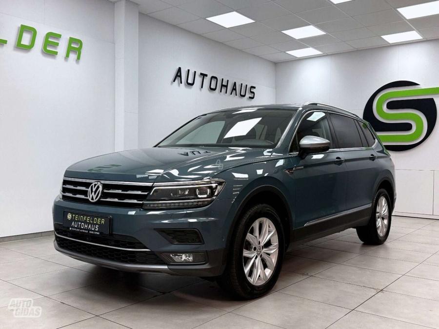 Blue Volkswagen Tiguan Allspace 2019 in Kaunas, with an engine capacity of 2.00 L and mileage of 59 thousand km for 32690 €, photo 3 on AUTOMOTO.COM.LV