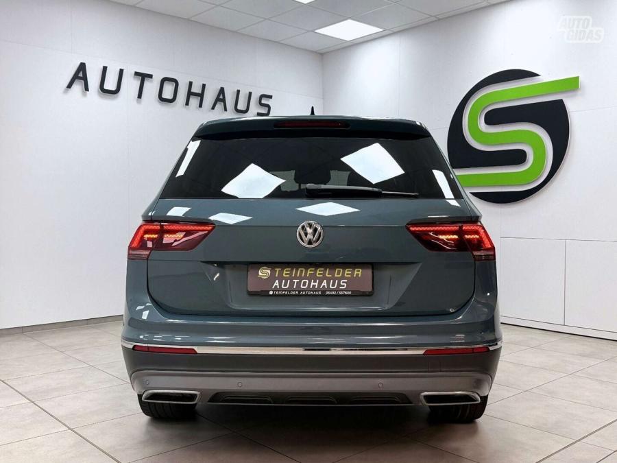 Blue Volkswagen Tiguan Allspace 2019 in Kaunas, with an engine capacity of 2.00 L and mileage of 59 thousand km for 32690 €, photo 6 on AUTOMOTO.COM.LV