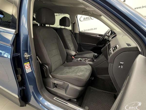 Blue Volkswagen Tiguan Allspace 2019 in Vilnius, with an engine capacity of 1.97 L and mileage of 201 thousand km for 16900 €, photo 8 on AUTOMOTO.COM.LV