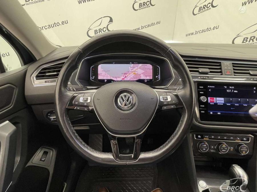 Zils Volkswagen Tiguan Allspace 2019 Viļņa, ar dzinēja tilpumu 1.97 L un nobraukumu 201 tūkst. km par 16900 €, foto 31 vietnē AUTOMOTO.COM.LV