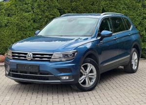 Blue Volkswagen Tiguan Allspace 2019 in Jonava, with an engine capacity of 1.97 L and mileage of 203 thousand km for 17250 €, photo  on AUTOMOTO.COM.LV