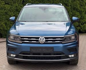 Blue Volkswagen Tiguan Allspace 2019 in Jonava, with an engine capacity of 1.97 L and mileage of 203 thousand km for 17250 €, photo 3 on AUTOMOTO.COM.LV
