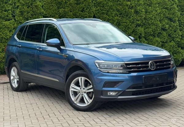 Синий Фольксваген Tiguan Allspace 2019 в Ионава, объемом двигателя 1.97 л и пробегом 203 тыс. км за 17250 €, фото 3 на AUTOMOTO.COM.LV